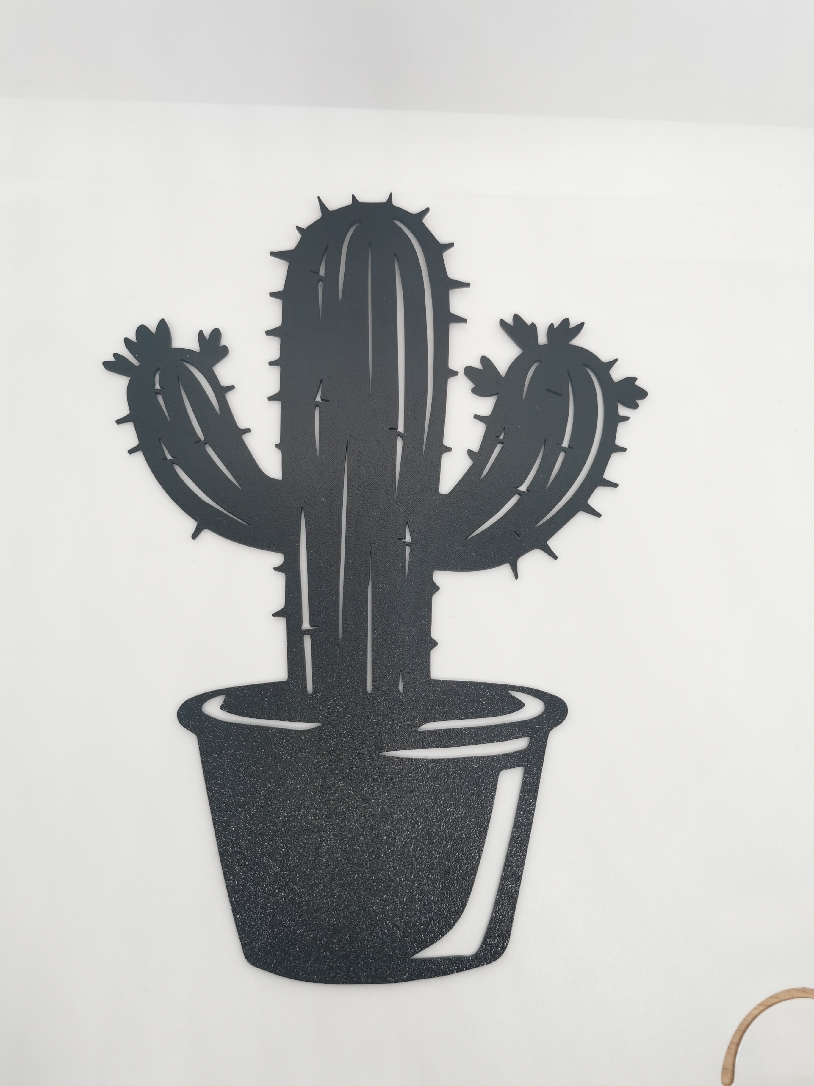 Cactus Wall Art by 2D Art | Download free STL model | Printables.com