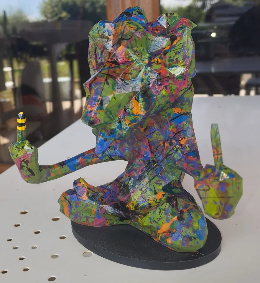 Monkey FU by Nelio Hop | Download free STL model | Printables.com