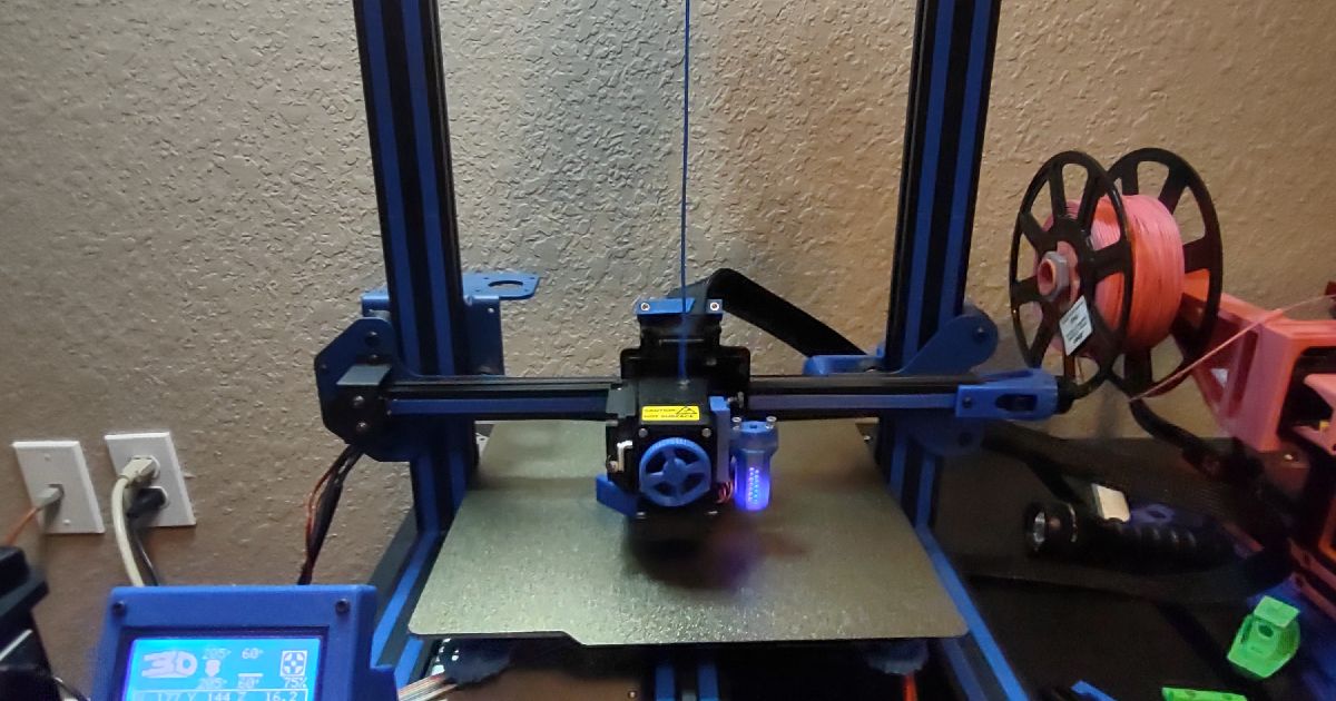 Drill Template for Comgrow E3 Direct Drive Extruder Kit by faultedlogic ...
