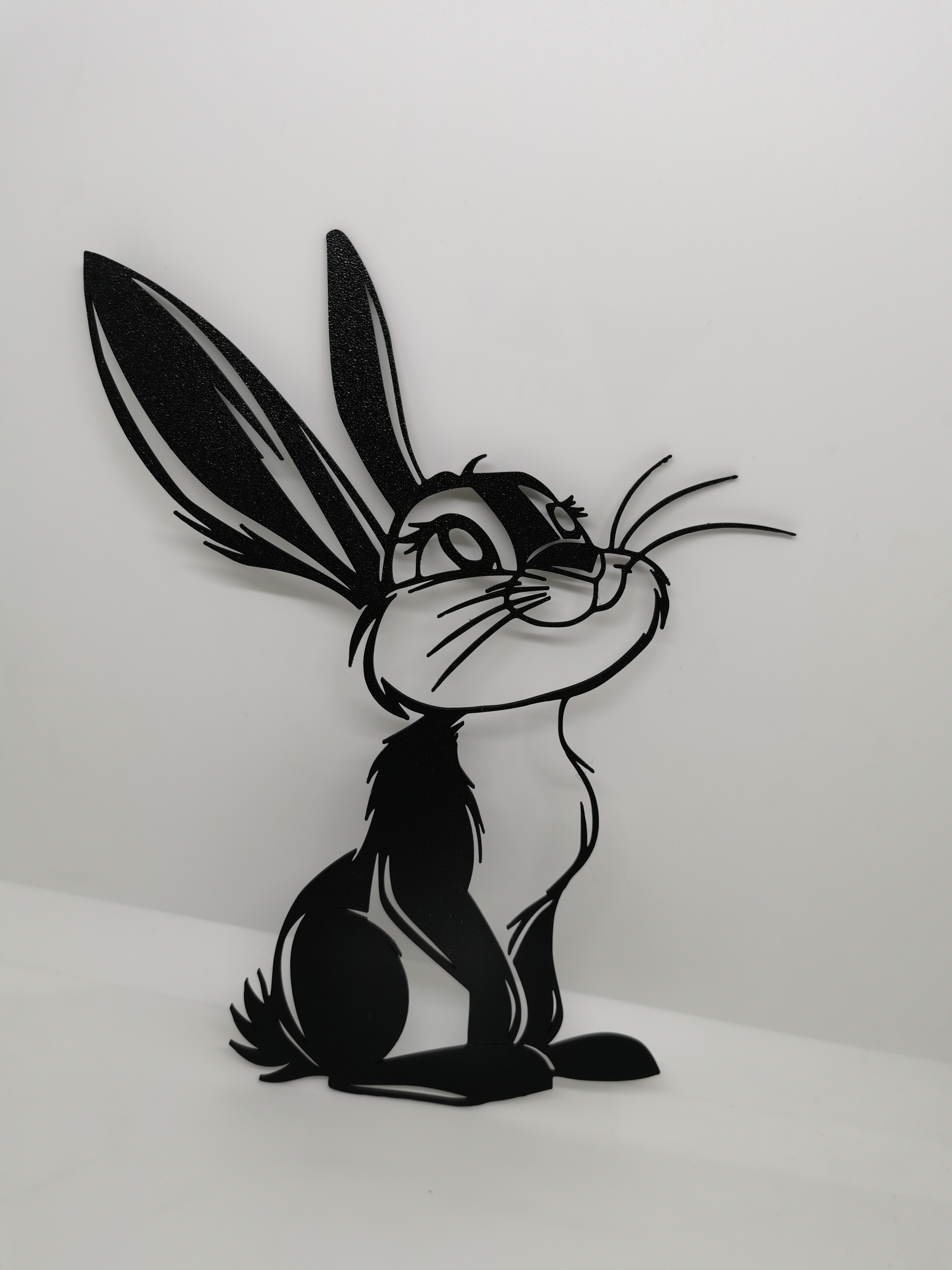 Rabbit 2D Wall Tattoo by 2D Art | Download free STL model | Printables.com