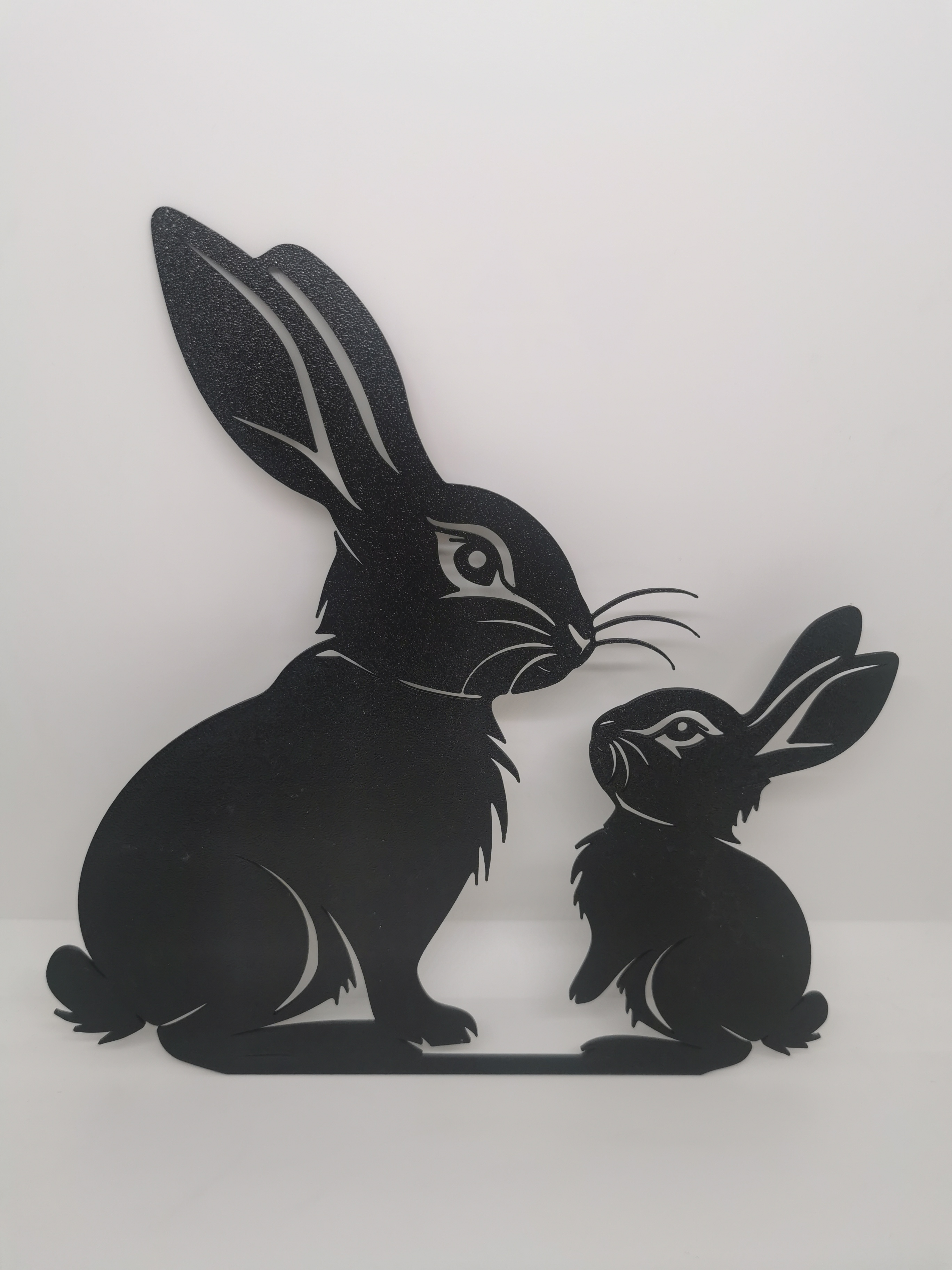 Easter Bunny 2D Wallart by 2D Art | Download free STL model ...