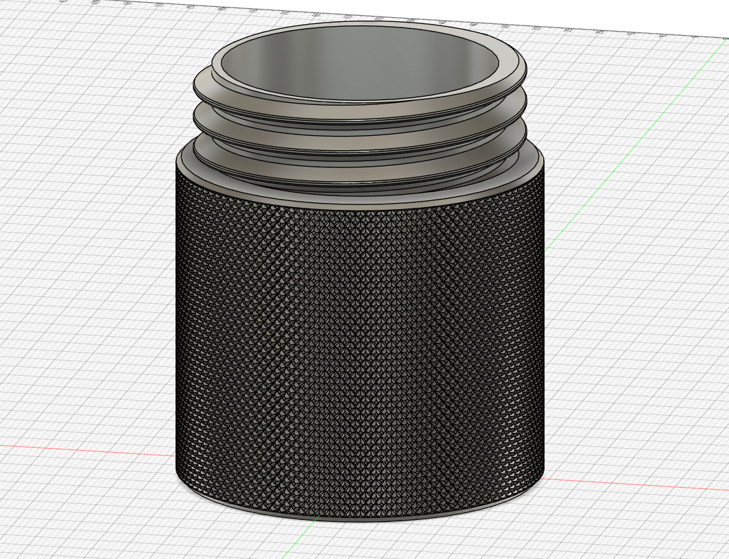 Q-Tip threaded screw container holder | q tip behälter ...