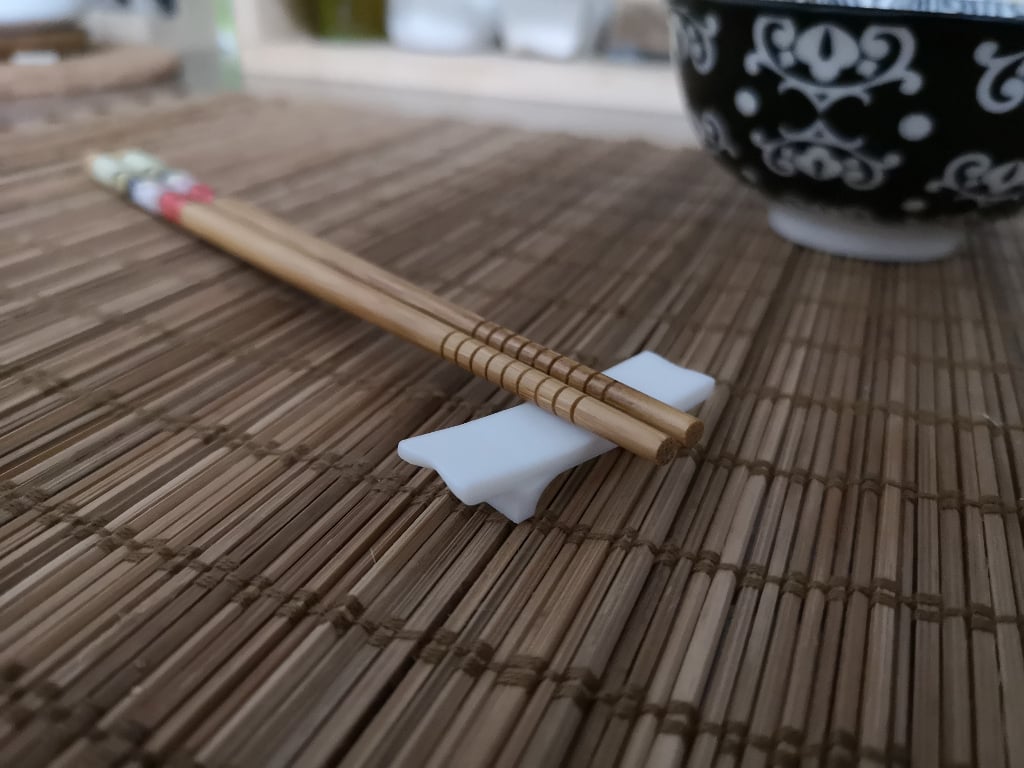 "Backwash" Chopstick table rest by illN3rd | Download free STL model ...