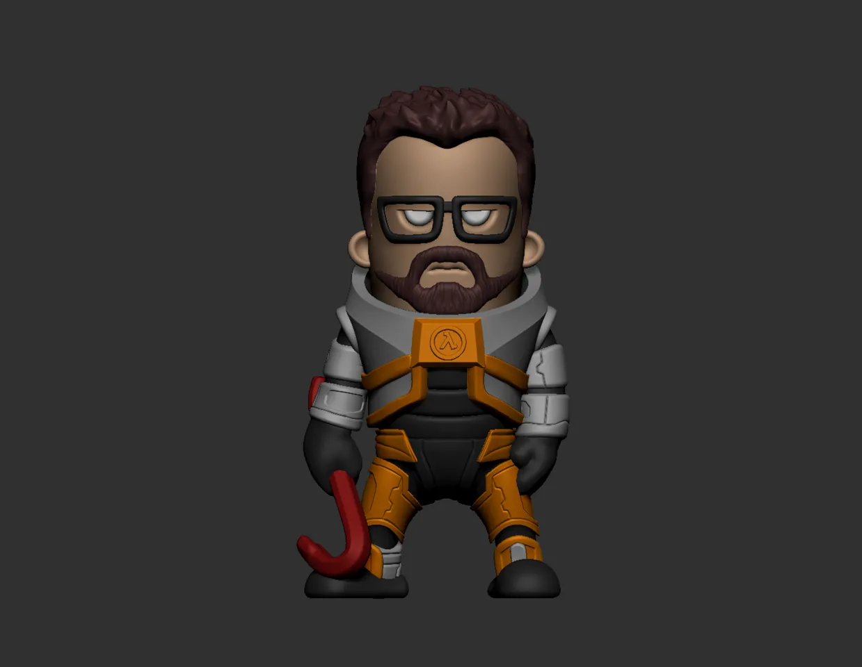 Mini Gordon Freeman by Wekster | Download free STL model | Printables.com