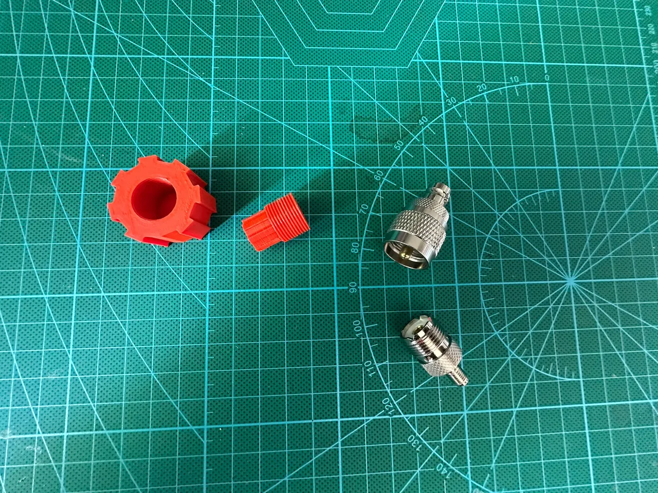 UHF/PL239/PL259 screwable caps by Sorin Badea | Download free STL model ...