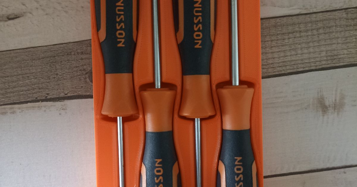 magnusson precision screwdriver gridfinity holder par charles pflieger ...