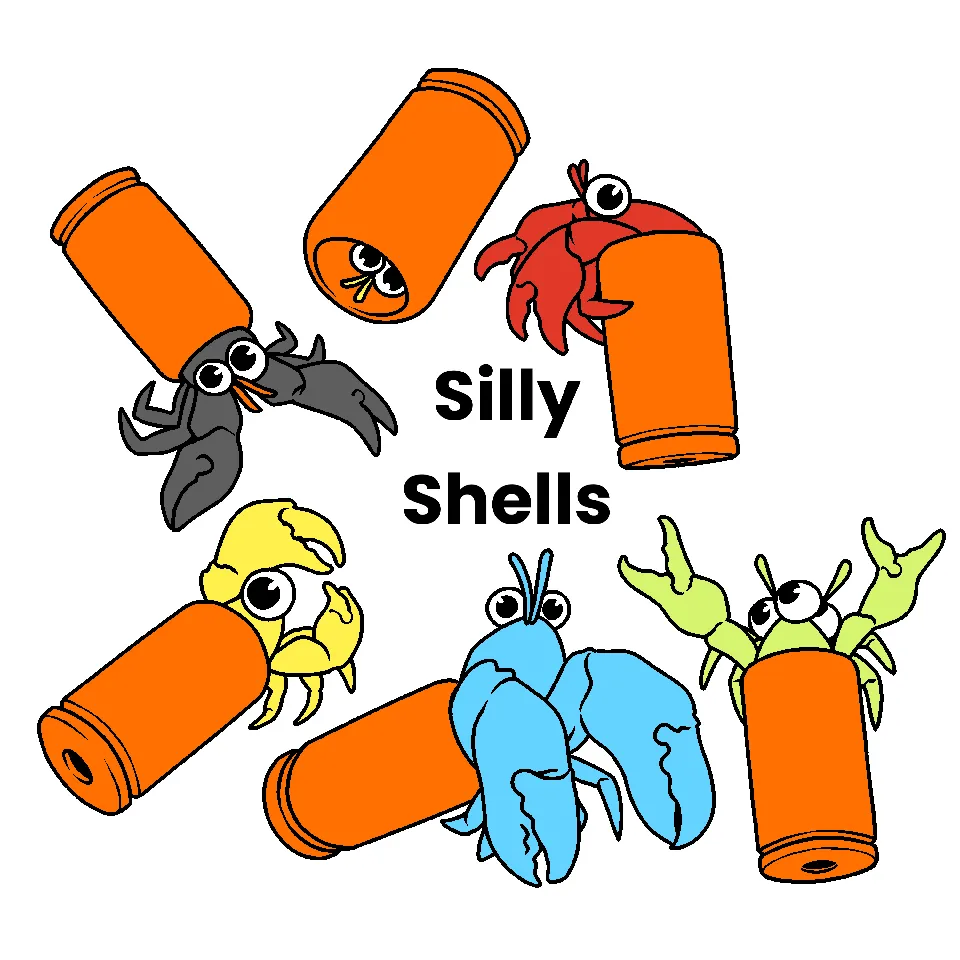 Silly Shell Holder - Side Shells (single sided or double sided) by ...