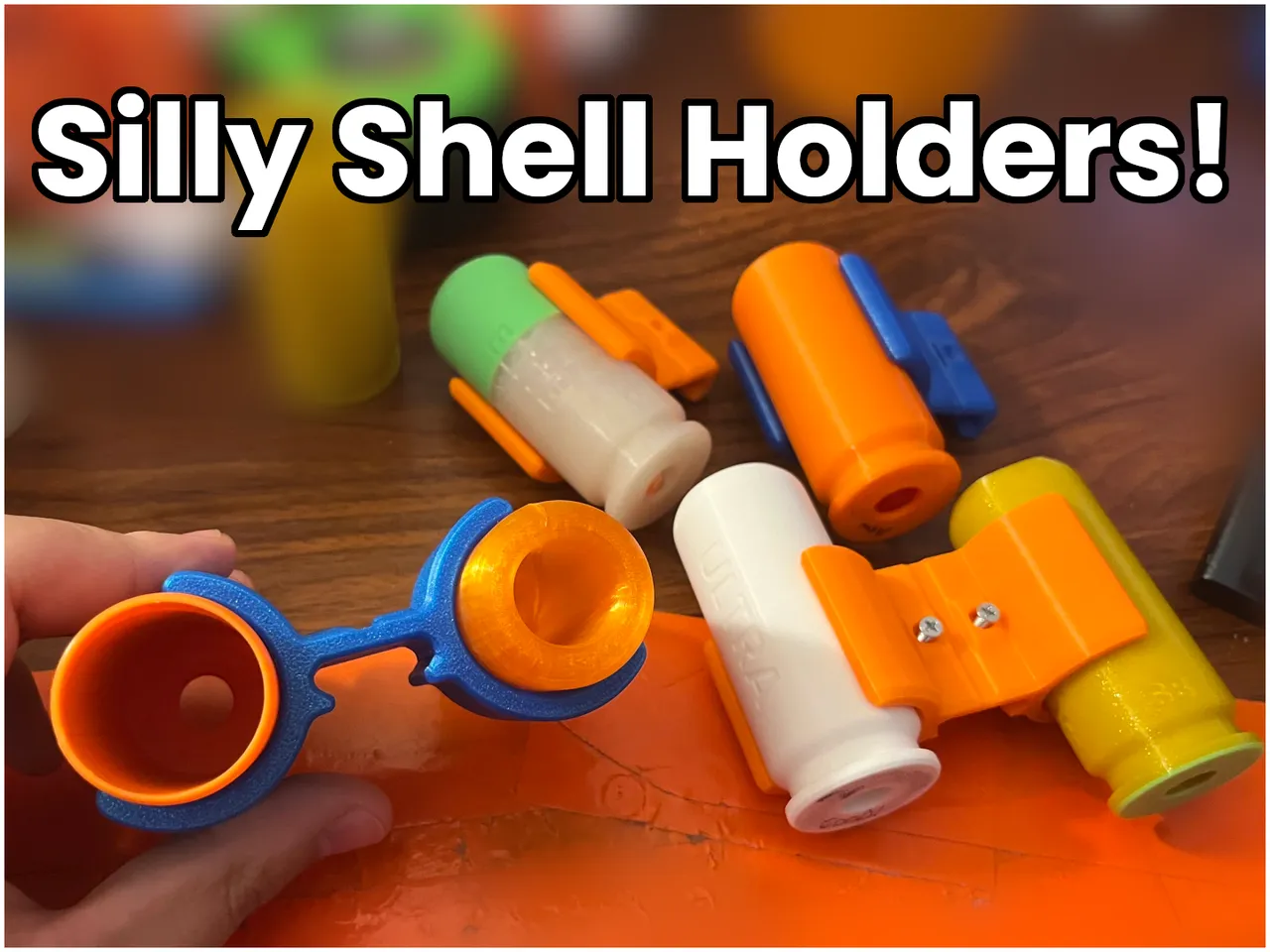 Silly Shell Holder - Side Shells (single sided or double sided) by ...