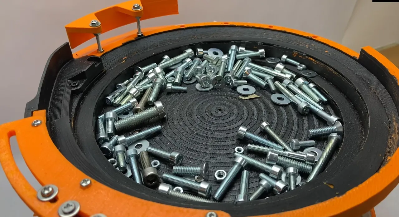 3D printed Vibration Bowl Feeder System by Fraens | Download free STL ...