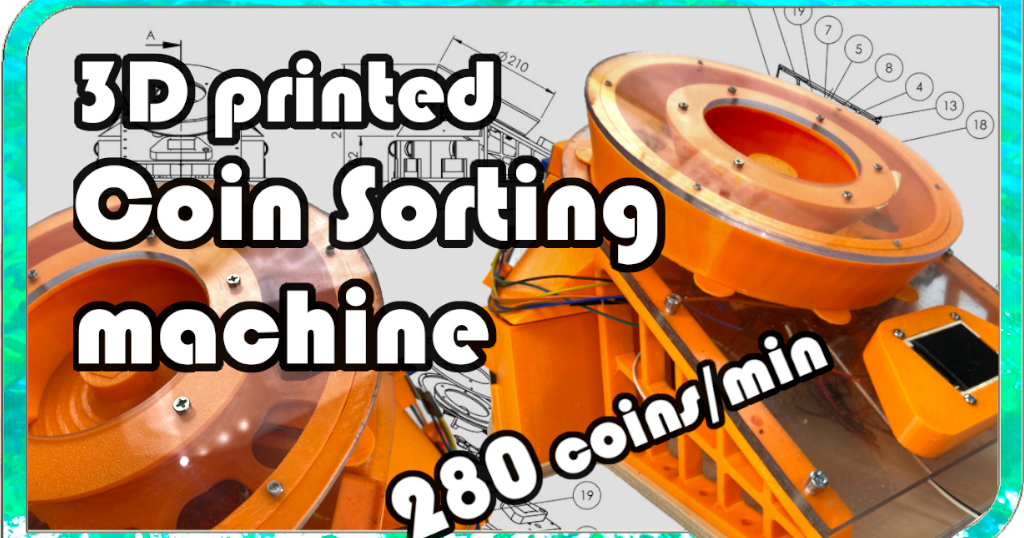 3D printed Coin Sorter by Fraens | Printables Store
