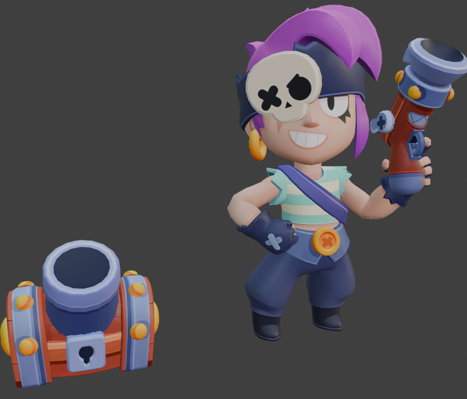 Penny - Brawl Stars by GoatGamez | Download free STL model | Printables.com