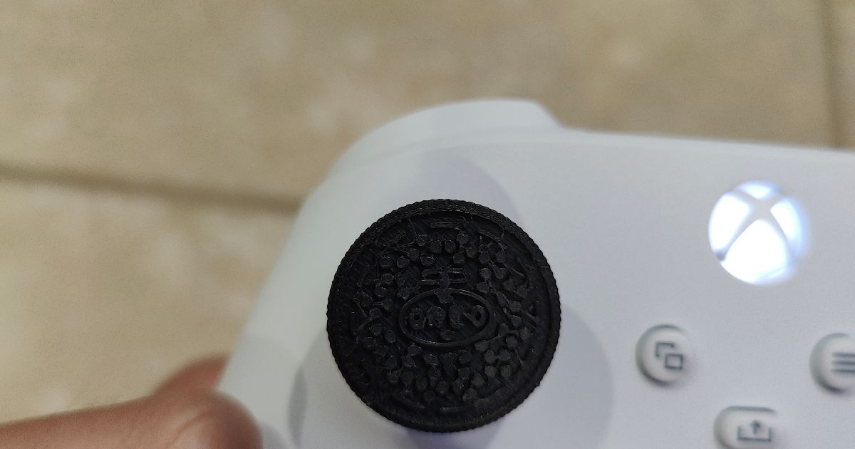 Xbox Oreo Joystick clip on by 3DCreator | Download free STL model ...
