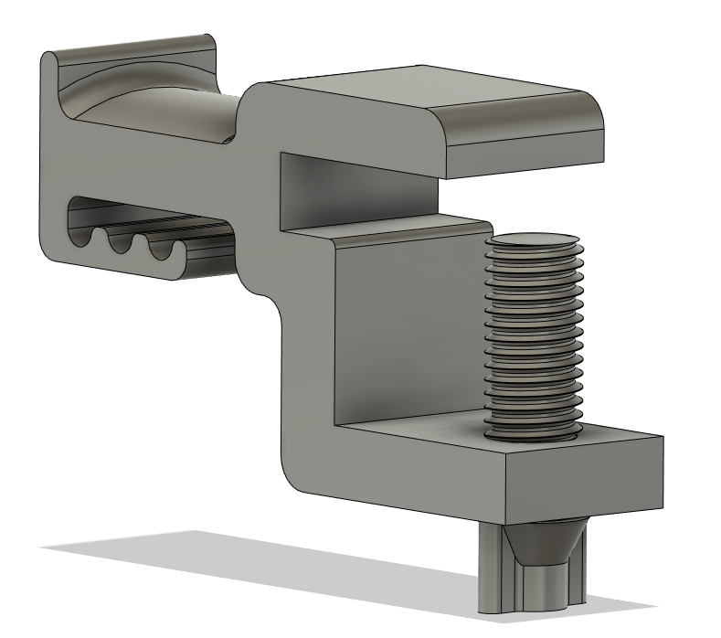 Specific desk headphone rest by Adam | Download free STL model ...