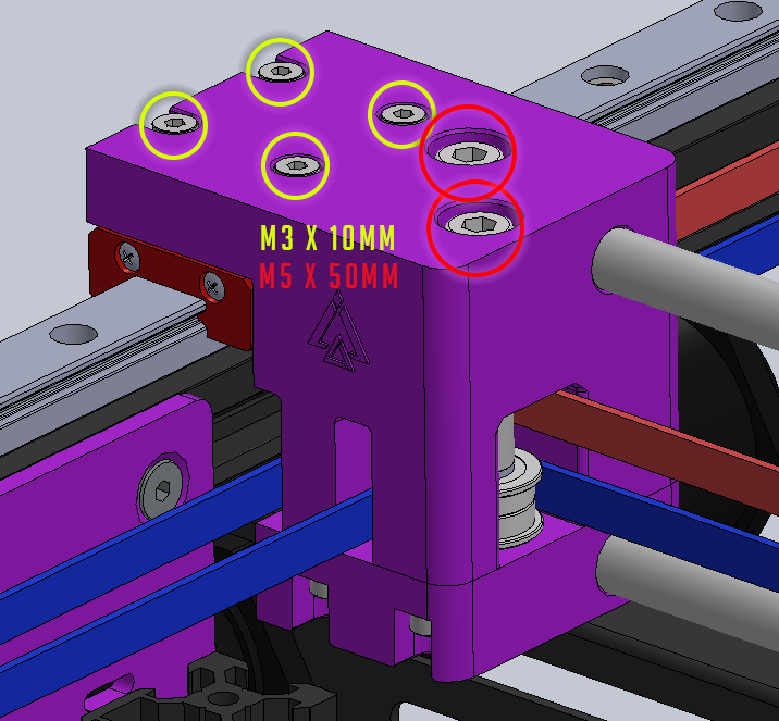 EnderXY - Linear Rod X Axis Conversion by Supavitax | Download free STL ...