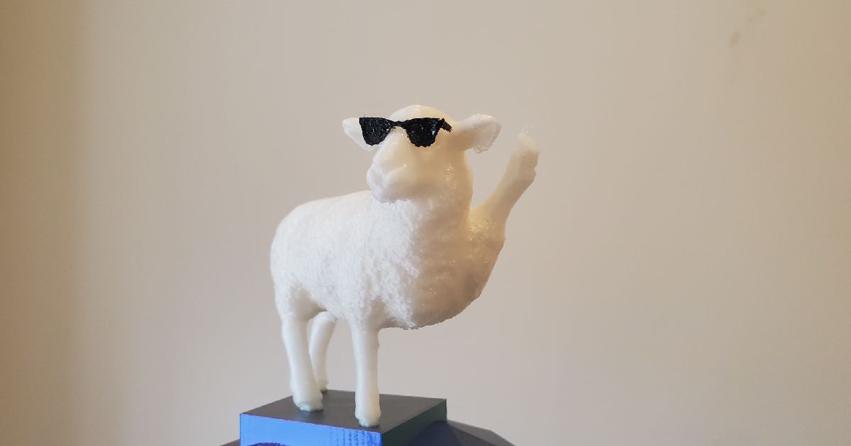 Disco Sheep by kyjohnso | Download free STL model | Printables.com