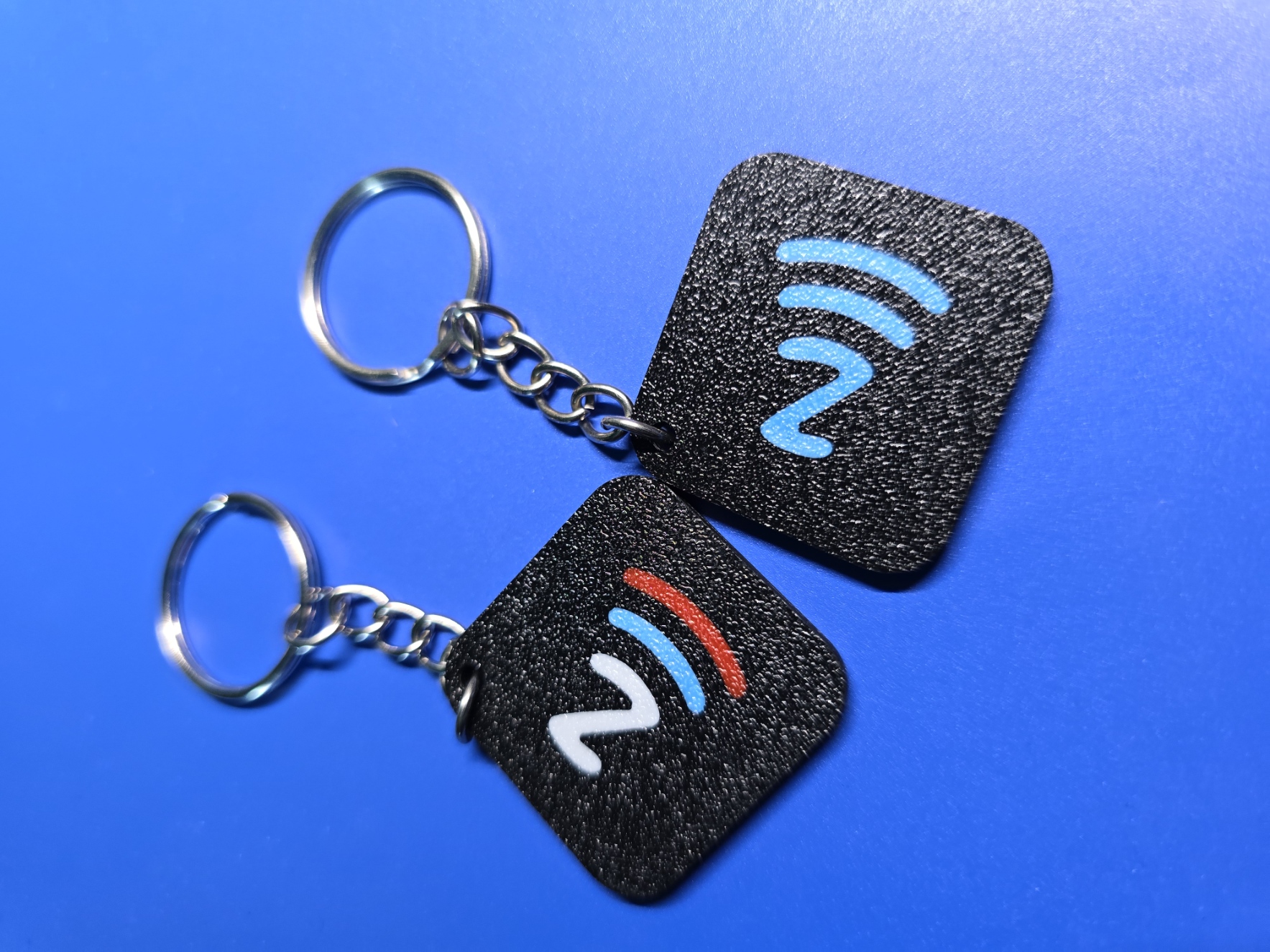 Social NFC keychain by DotCom Artwork | Download free STL model ...