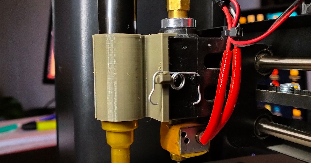 POSCA Extruder Mount for MP Select mini by tovitas | Download free STL ...