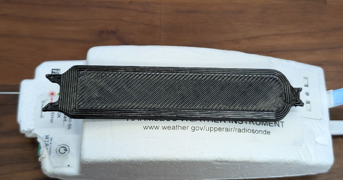 Vaisala RS41 Radiosonde Tool (To release the clips and open) by crash ...