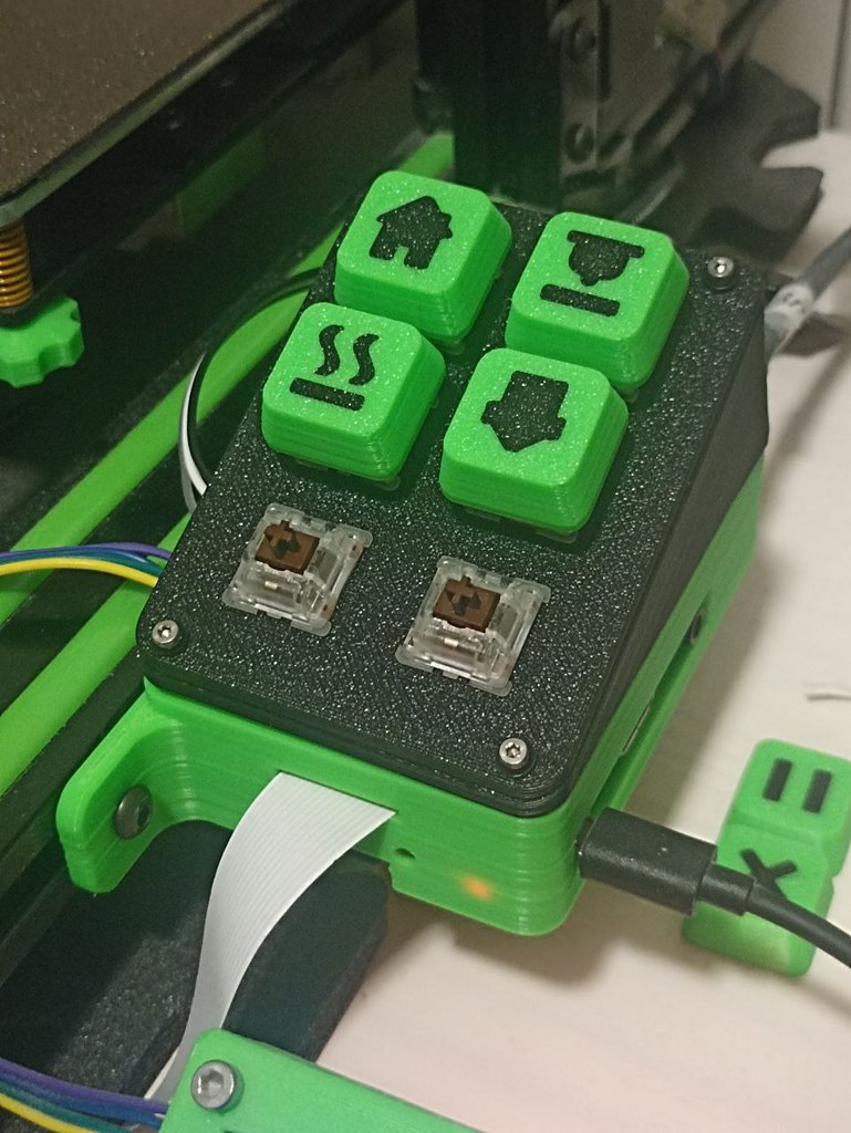 Raspberry Pi case with Keypad x6 by belittlemaker | Download free STL ...