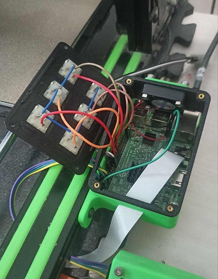 Raspberry Pi case with Keypad x6 by belittlemaker | Download free STL ...