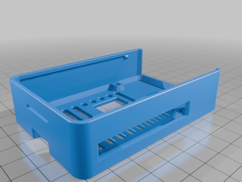 Raspberry Pi case with Keypad x6 by belittlemaker | Download free STL ...
