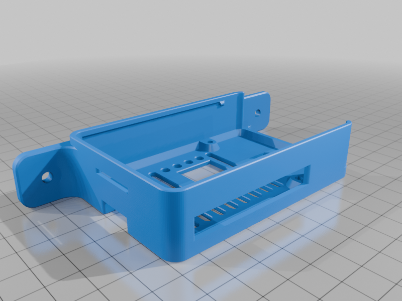 Raspberry Pi case with Keypad x6 by belittlemaker | Download free STL ...