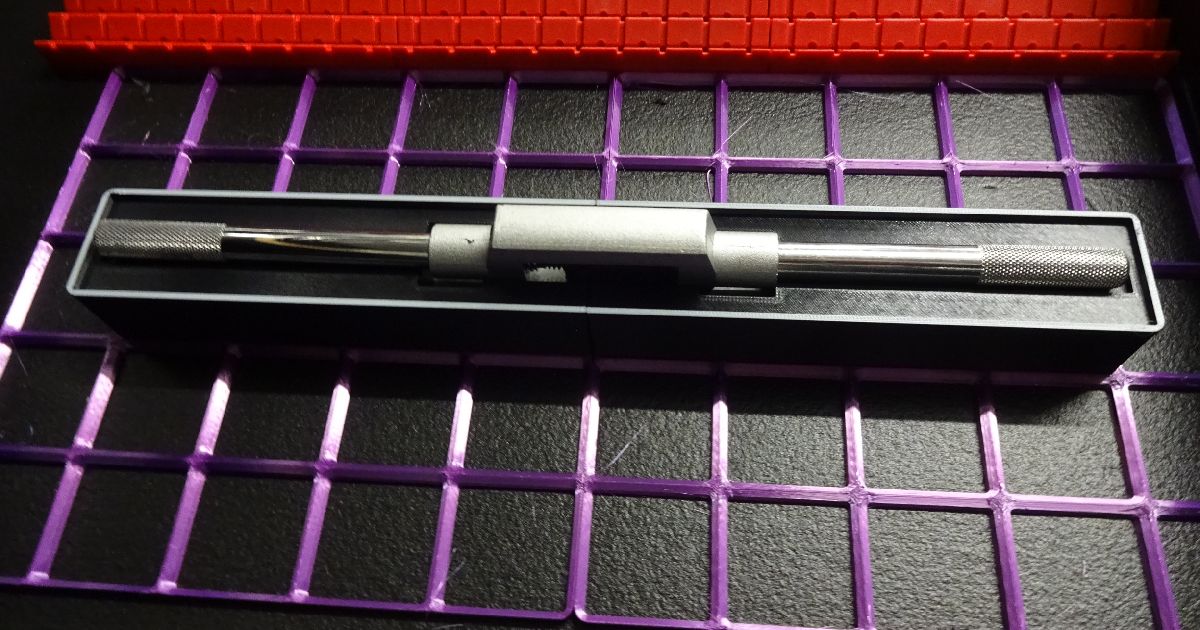 Gridfinity tapwrench holder tray by pietjepuk | Download free STL model ...