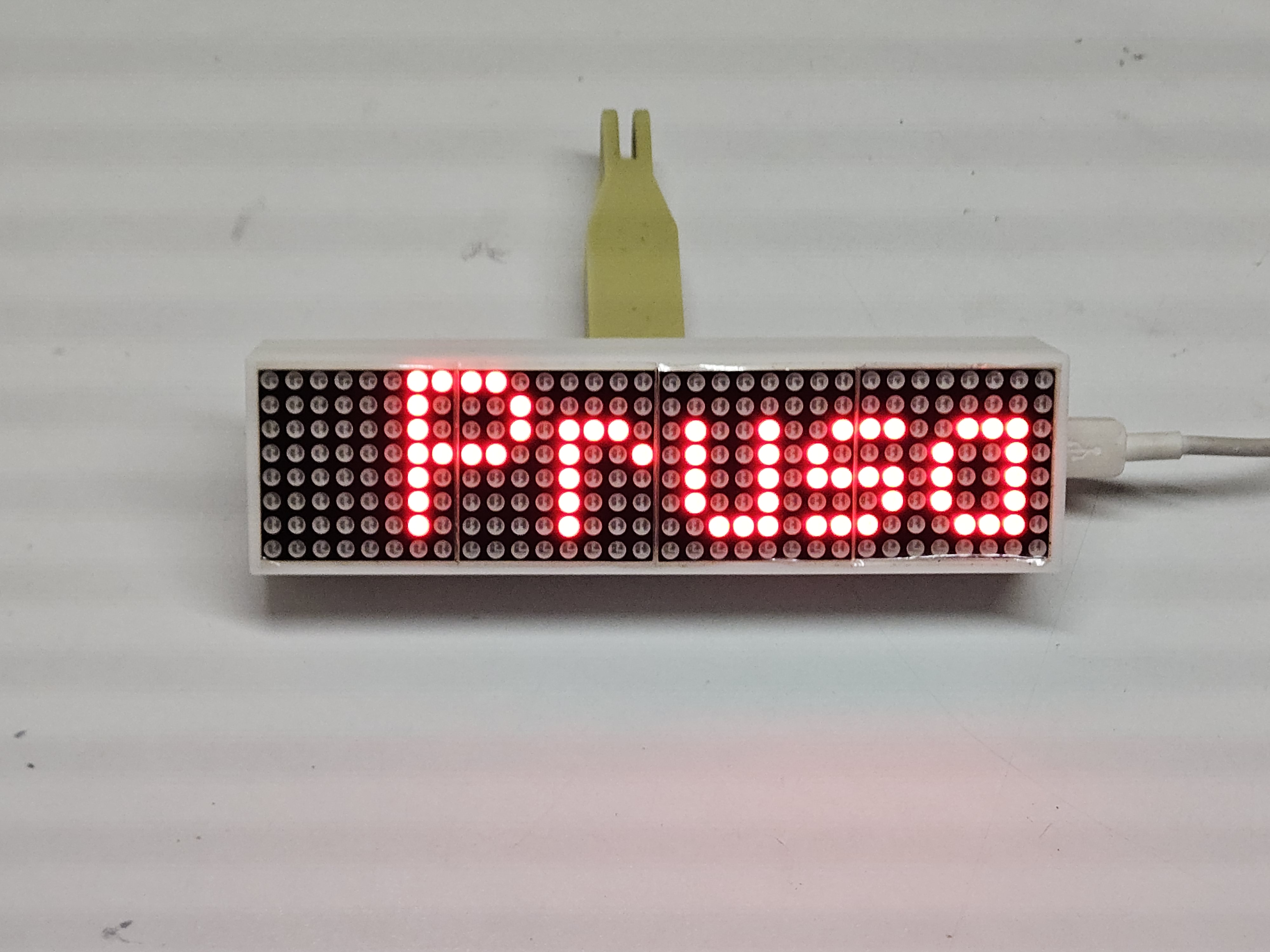 LED Matrix programable via Wifi by Sica | Download free STL model ...