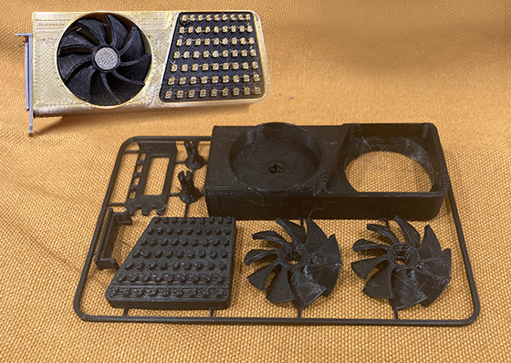 GPU Kit Card von Micro Center | Kostenloses STL-Modell herunterladen ...