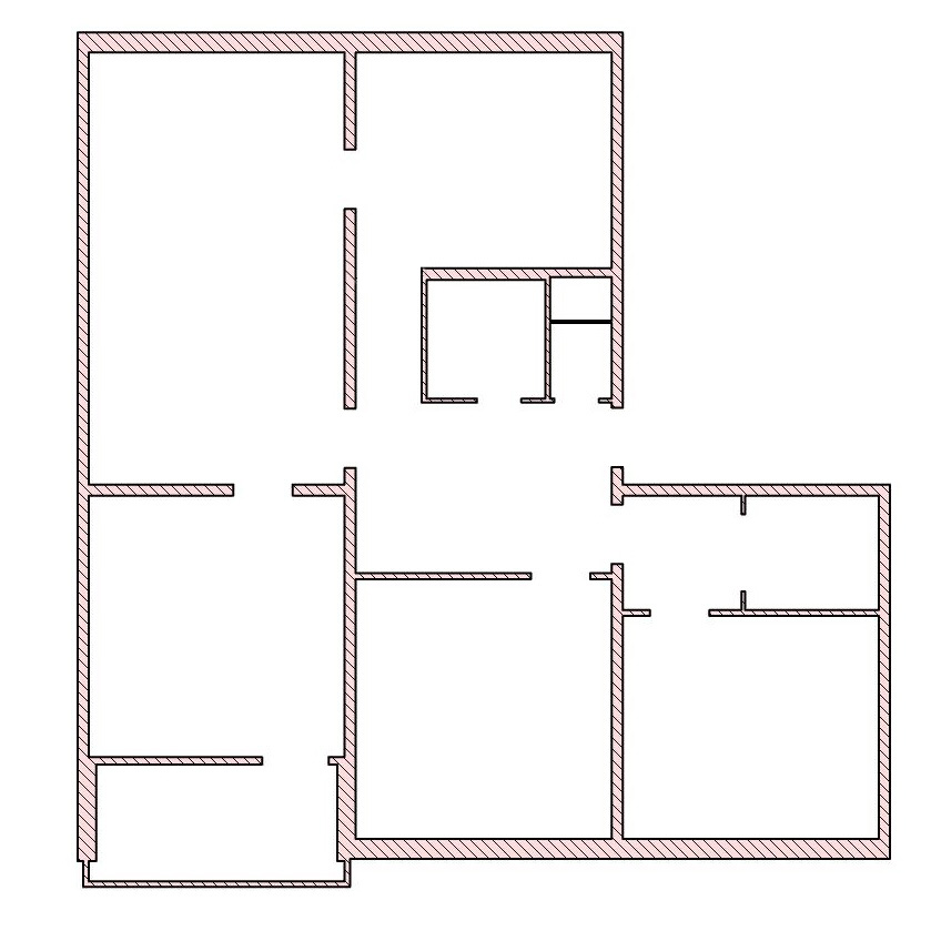 Typizovaný panelový byt 4+1 84m2 z roku 1980 by Zneuzity | Download free STL model | Printables.com