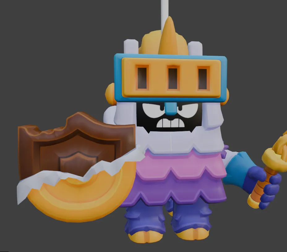 Piñata Ash - Brawl Stars by GoatGamez | Download free STL model ...