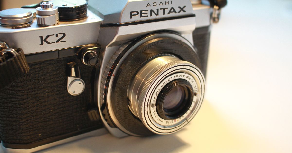 Pentax K mount to Argus C3 adapter by JJorgensen133 | Download free STL ...