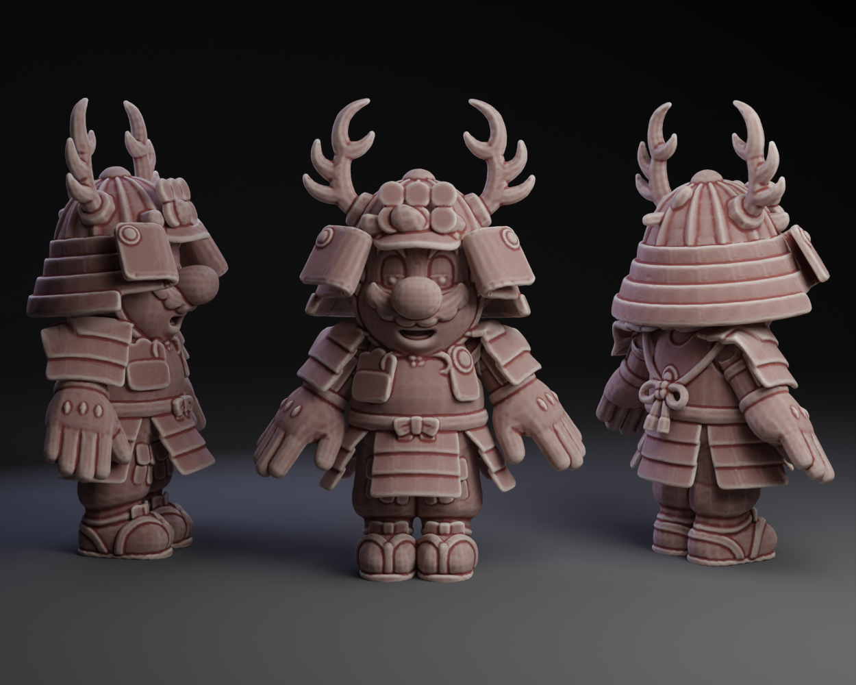Samurai Mario by Peter Farell | Download free STL model | Printables.com