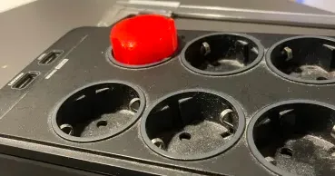 EU power outlet blocker by Blixt | Download free STL model | Printables.com