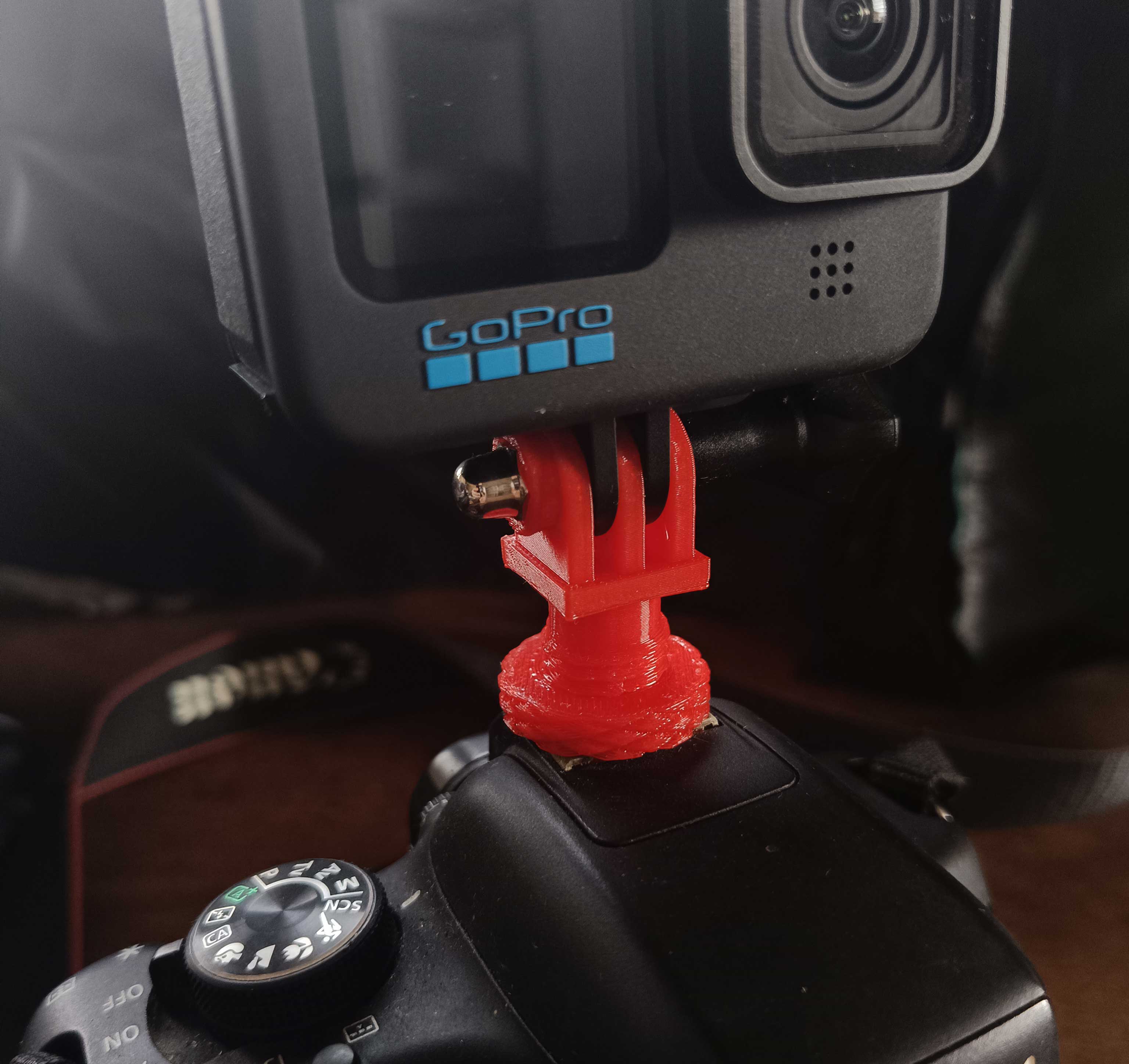 Gopro DSLR base by Francalvaro | Download free STL model | Printables.com