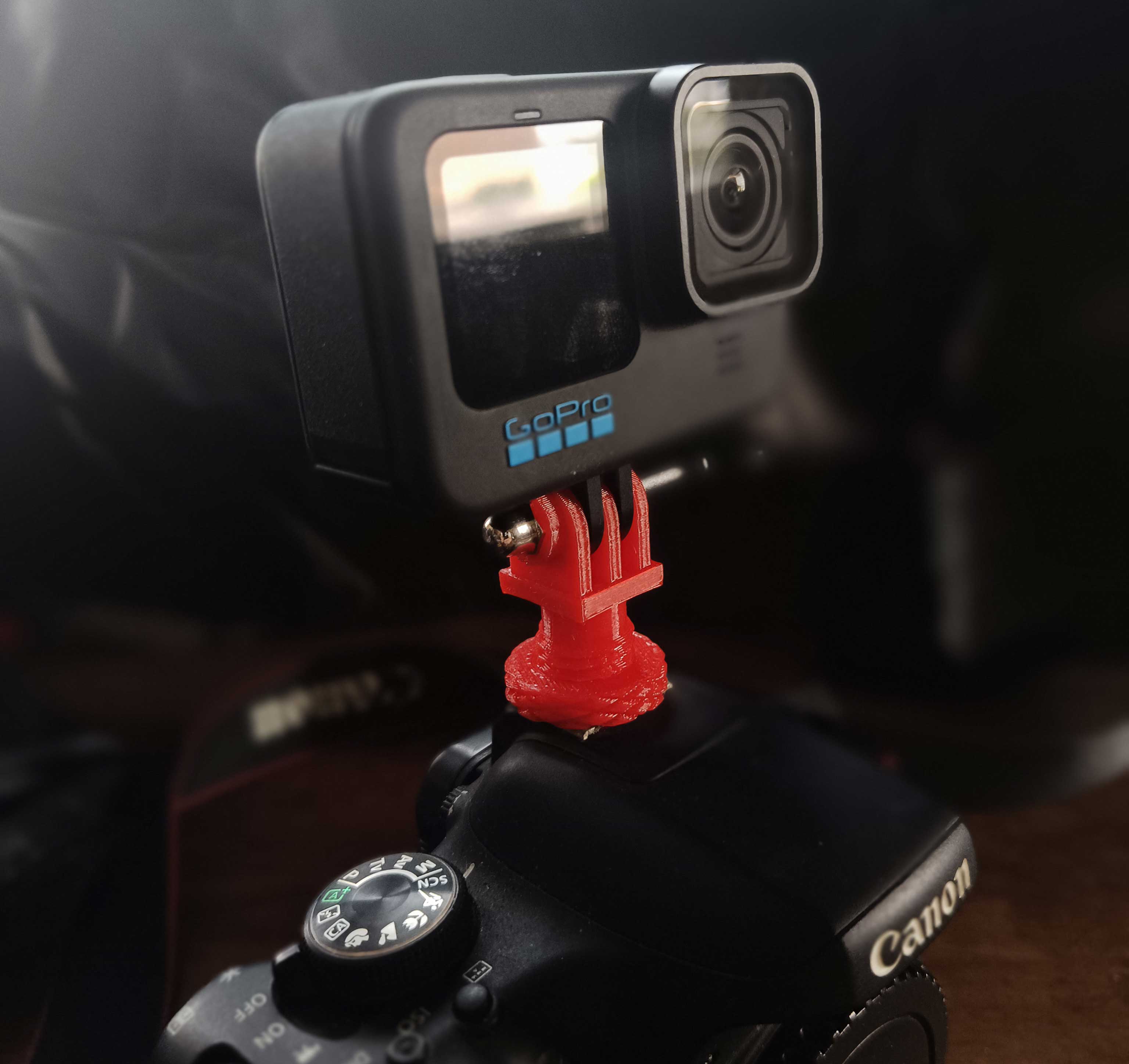 Gopro DSLR base by Francalvaro | Download free STL model | Printables.com