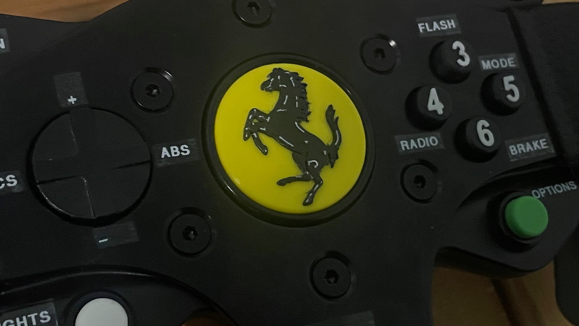 Ferrari logo for thrustmaster wheel badge by Ant | Download free STL ...