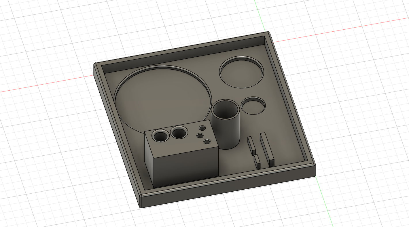 dab tray by Gavin Dunning | Download free STL model | Printables.com
