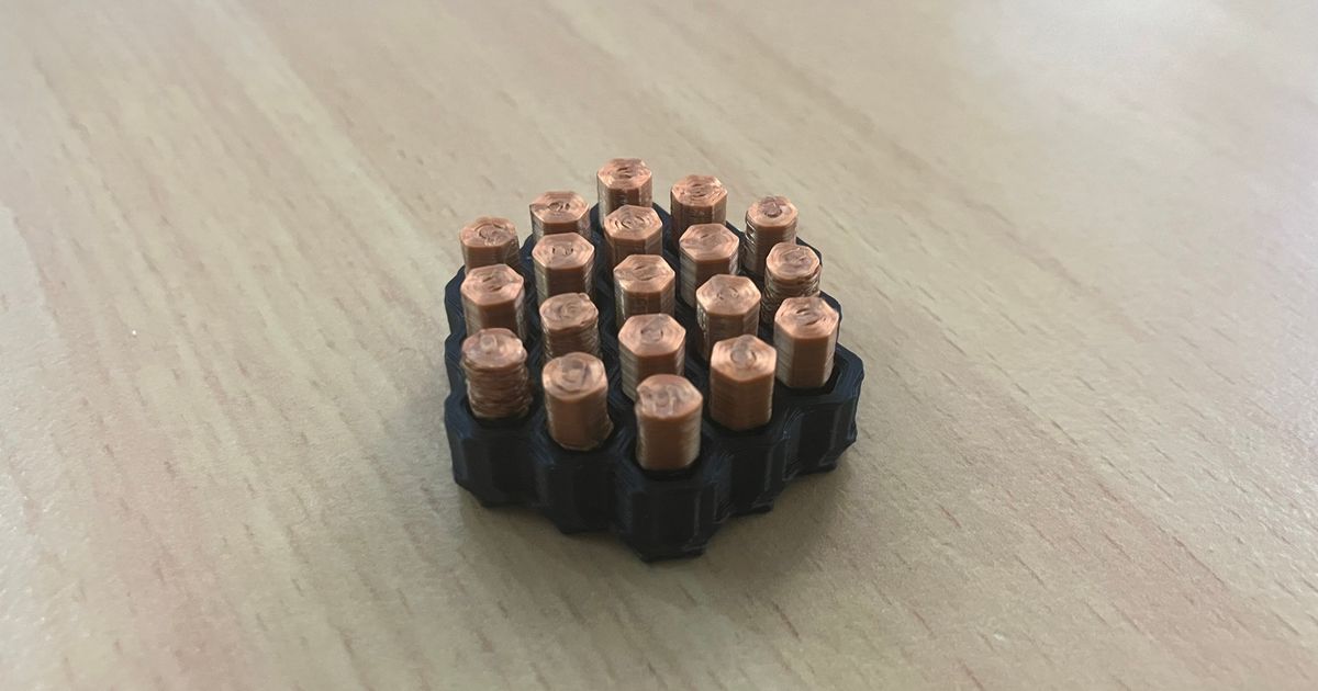 Micro Push-pin Fidget by Curtis Humphreys | Download free STL model ...