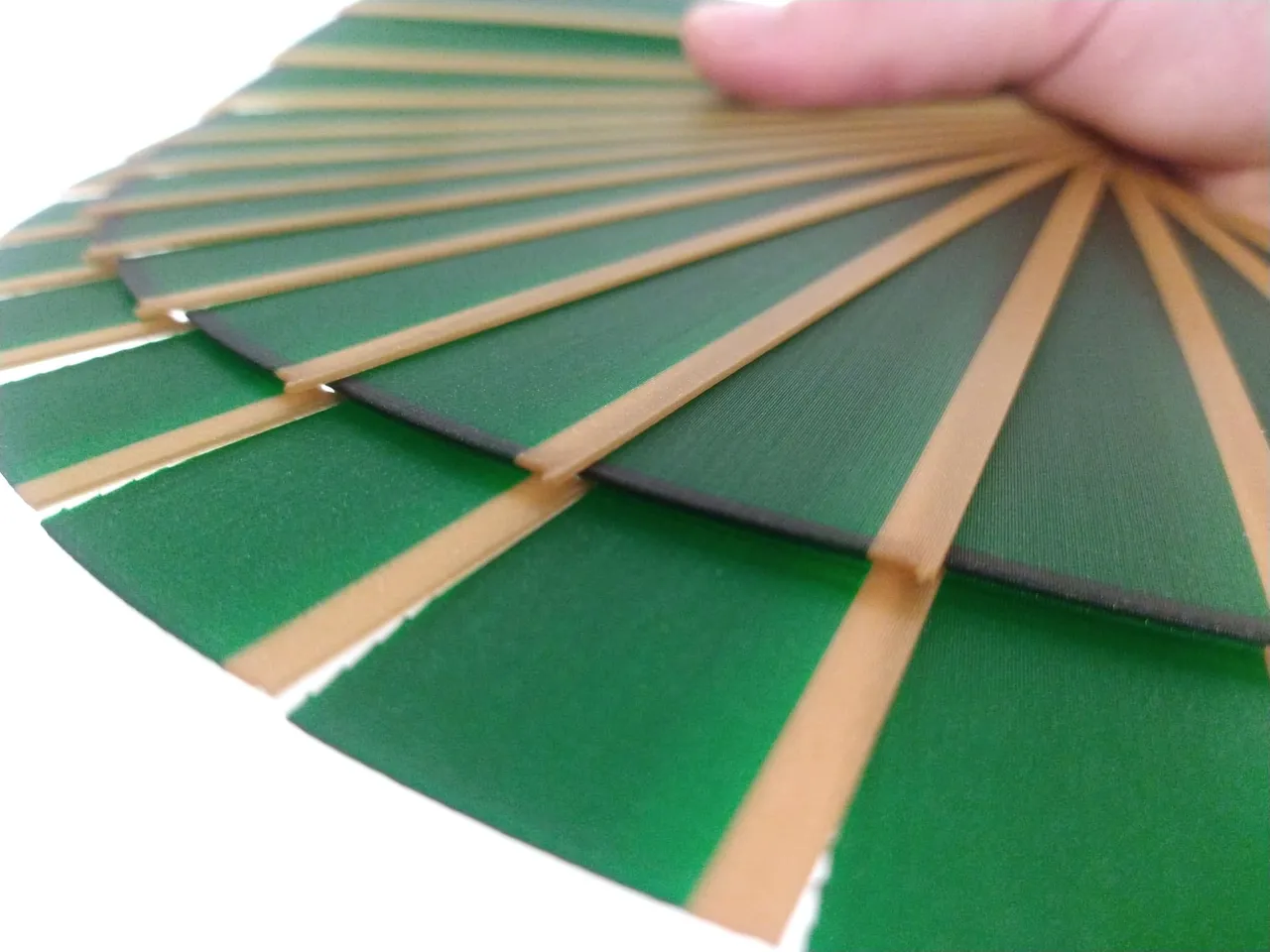 Collapsible Hand Fan (print in place) by Rossero | Download free STL ...