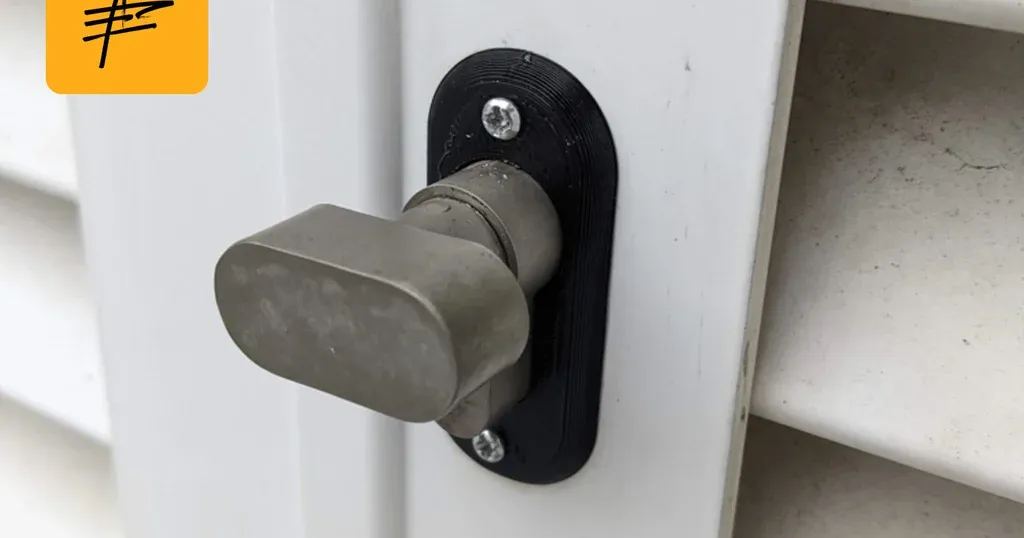 Door Lock Bezel by edgaralmeida | Download free STL model | Printables.com
