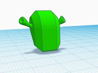 Dummy 13 Shrek Head by Dengus | Download free STL model | Printables.com
