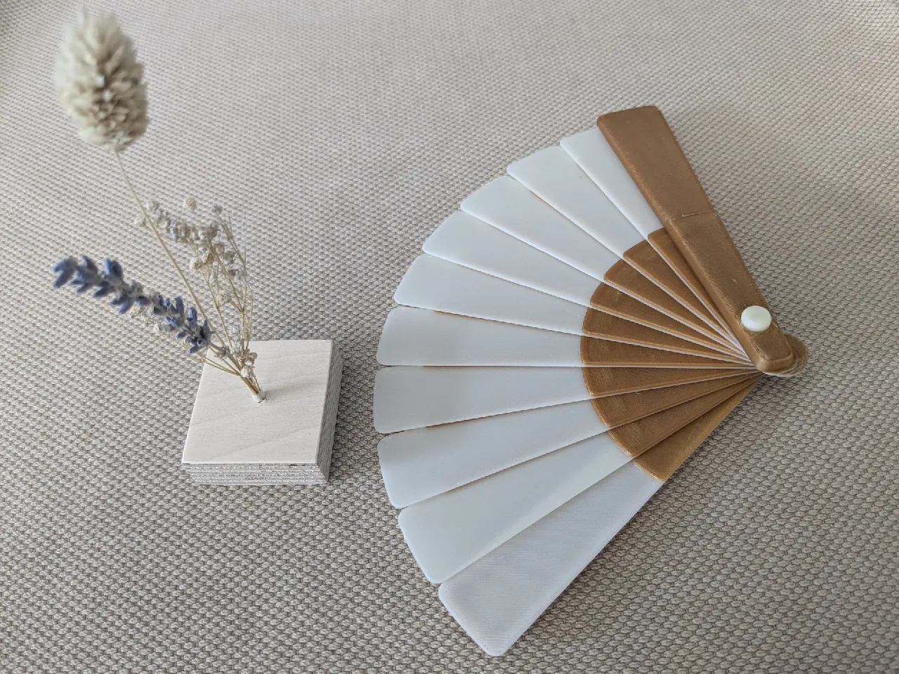 Classic Hand Fan by 3Dri | Download free STL model | Printables.com
