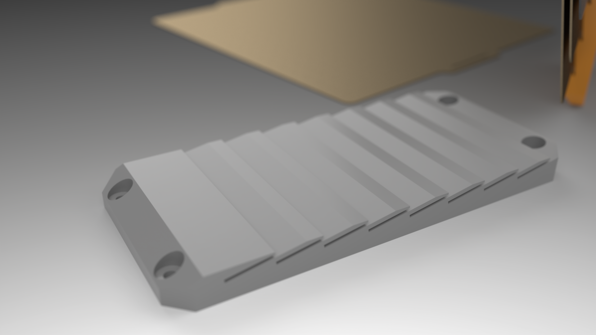 Build plate/sheet wall holder (Easy to print) por Firstlayer Oy ...