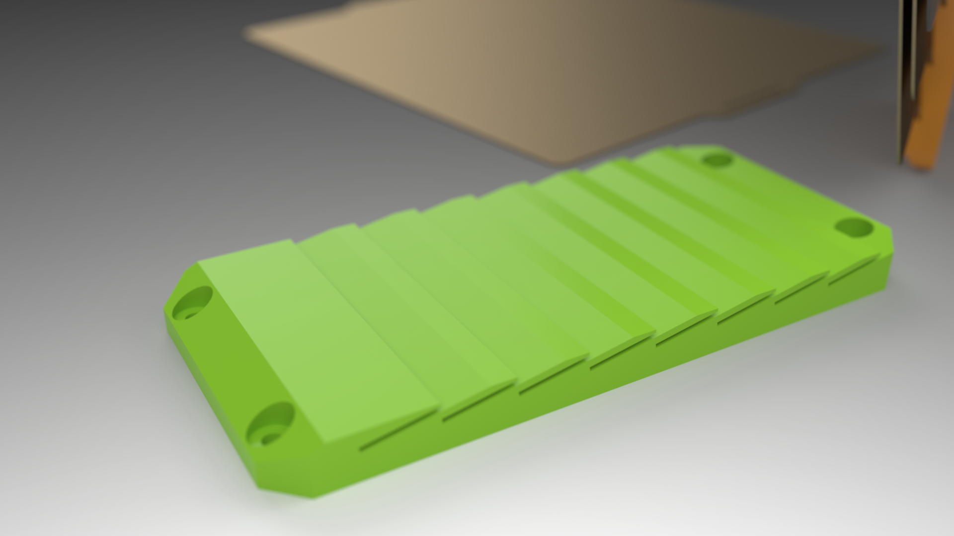 Build plate/sheet wall holder (Easy to print) por Firstlayer Oy ...