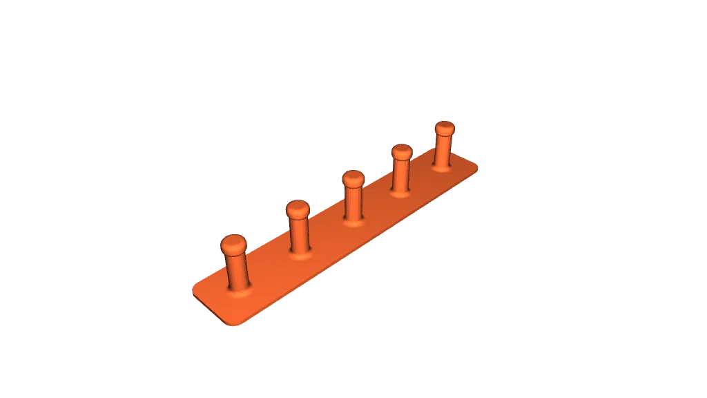 Key holder by qcold | Download free STL model | Printables.com