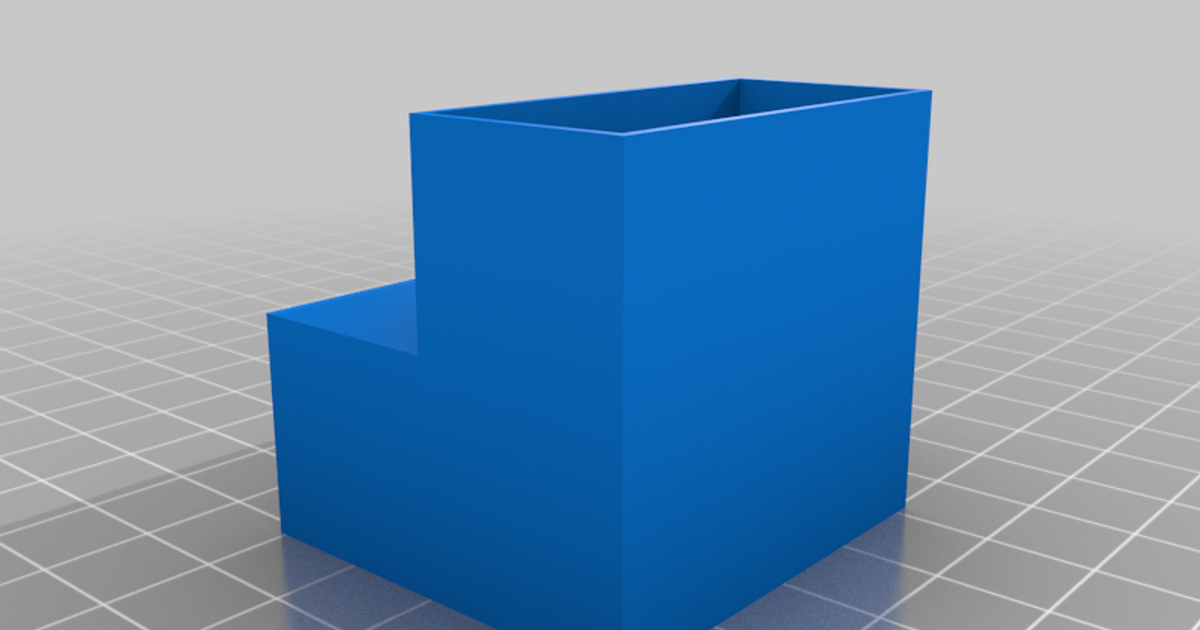 Wall cable protector 90 degree corner by n00by | Download free STL ...