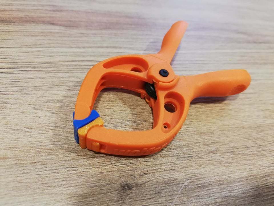 Wolfcraft microfix mini spring clamp jaw by n00by | Download free STL ...
