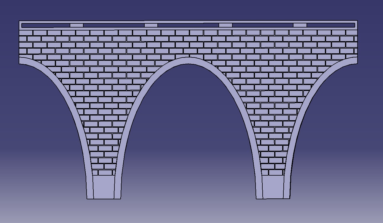 Modular train bridge by rastafadatel | Download free STL model ...