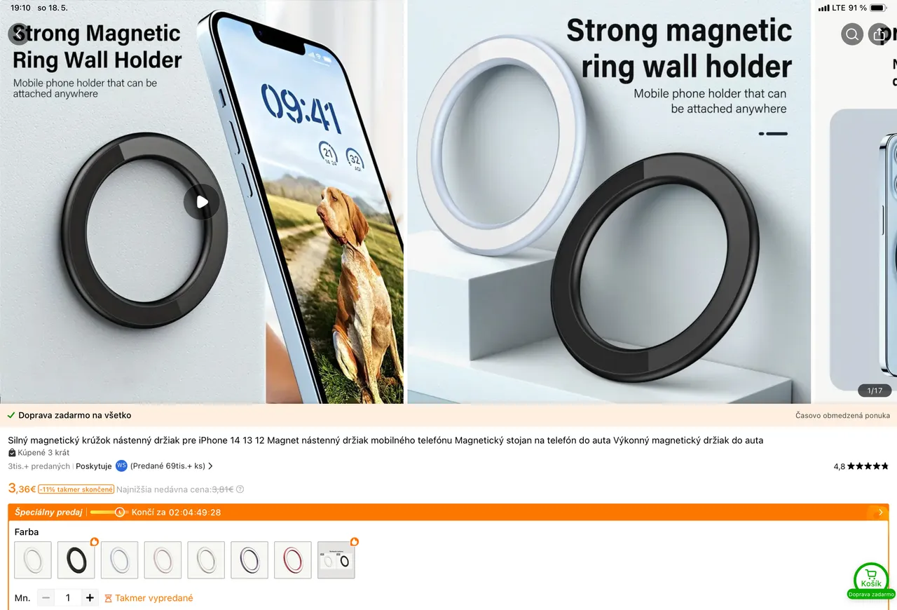 MagSafe holder for iPhone - Little by Horoll | Download free STL model ...
